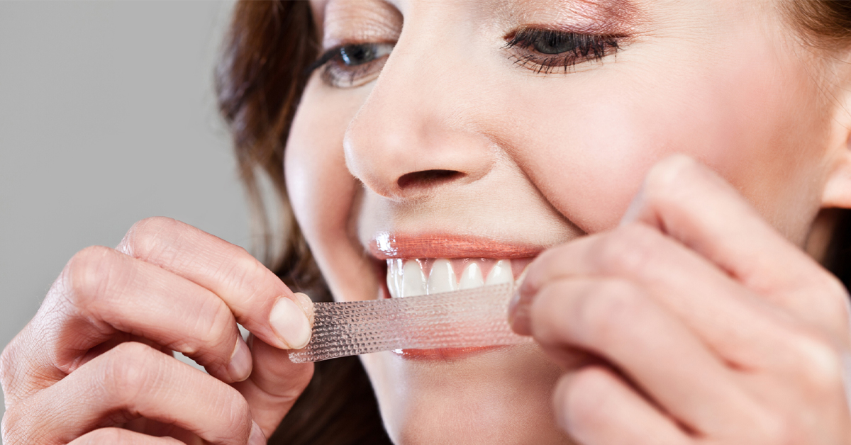 How to Use Teeth Whitening Strips | Advanced Whitening